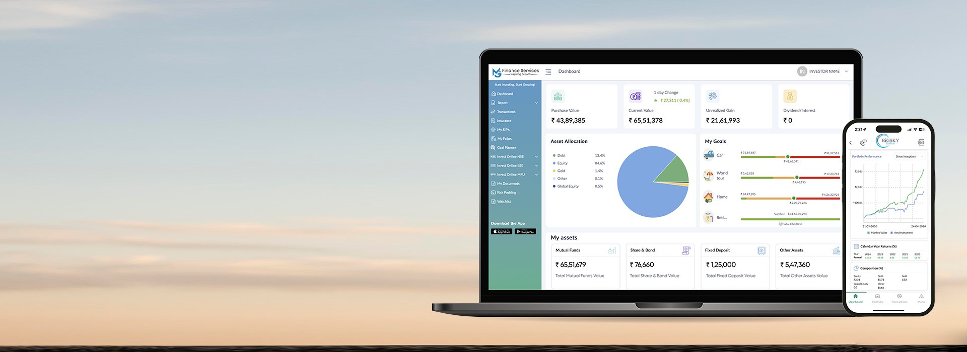 MG Financial Services – AMFI Registered Mutual Fund Distributor